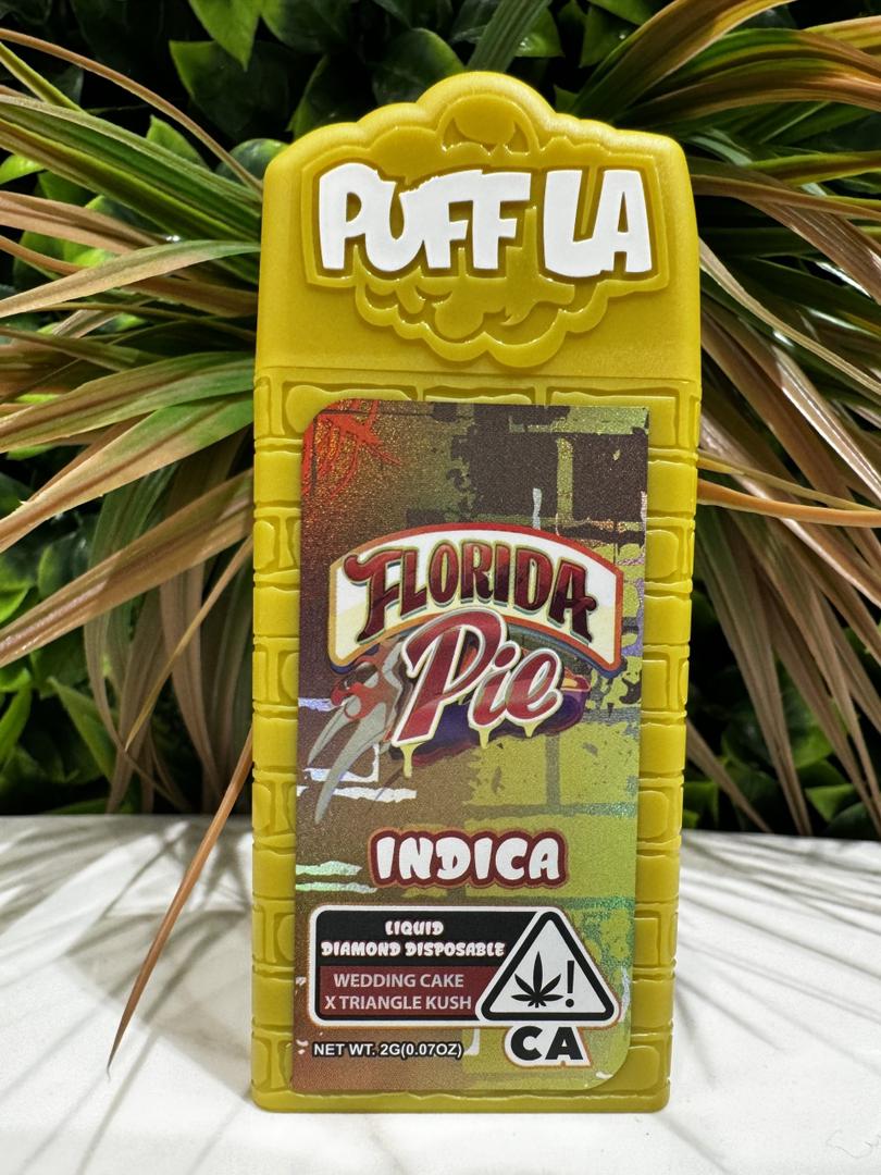 Puff LA Florida Pie Disposable 2g Liquid Diamond Vape Carts - Puff LA ...