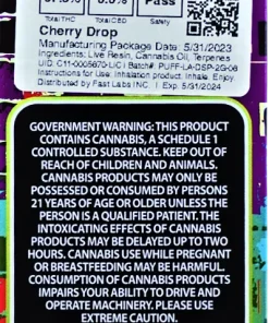 Puff La premium disposable 2G live resin vape - Puff LA Official