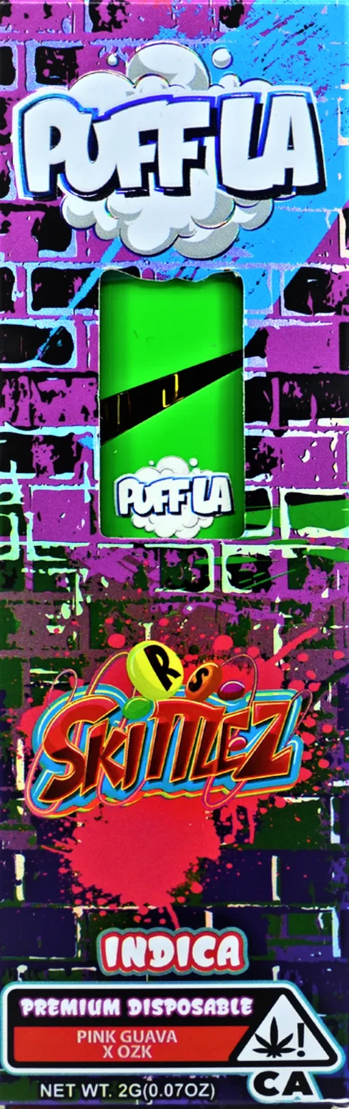 Puff La Skittlez disposable vape - Puff LA Official