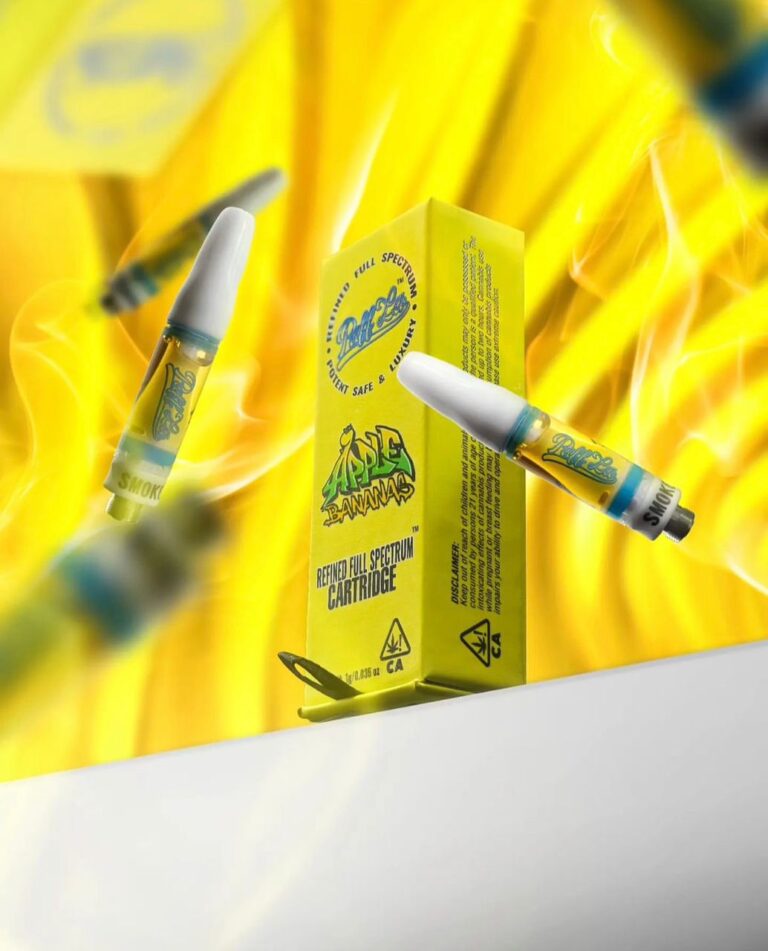 puff la apple bananas refined full spectrum cart - Puff LA Official